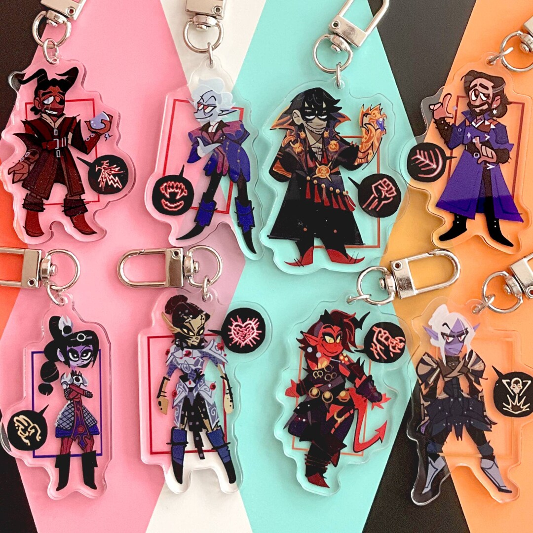 BG3 Favored Attack Keychain - Etsy