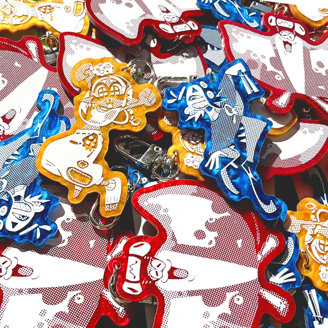 Deep Cut Keychains - Etsy