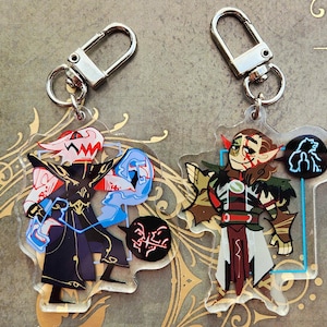 BG3 Favored Attack Keychain - Etsy
