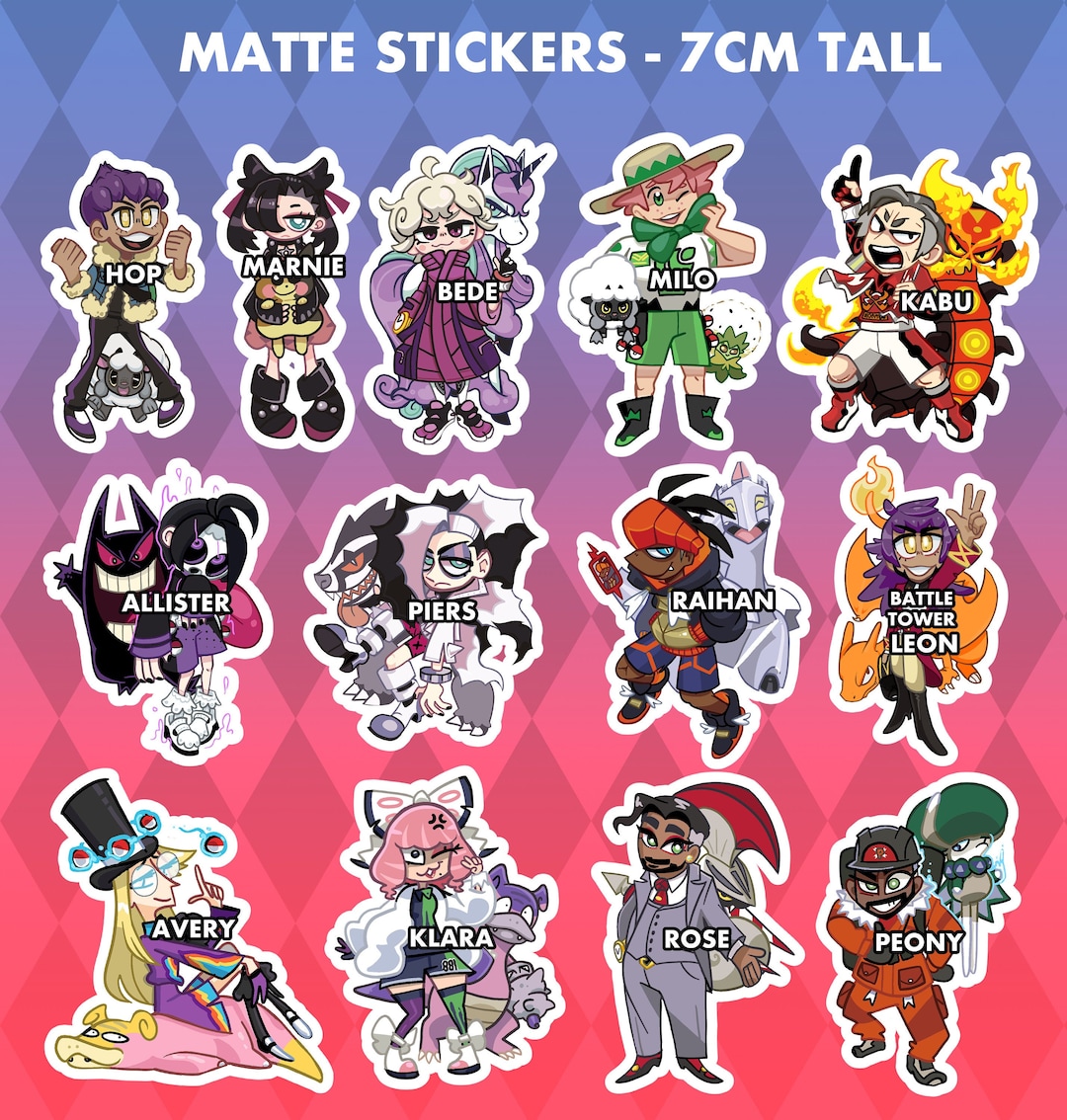 Sword and Shield Stickers - Etsy