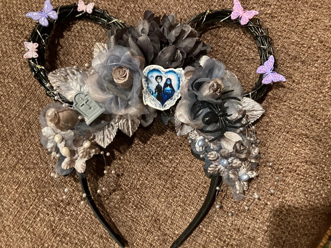 Beautiful Light up Corpse Bride Inspired Ears Headband - Etsy