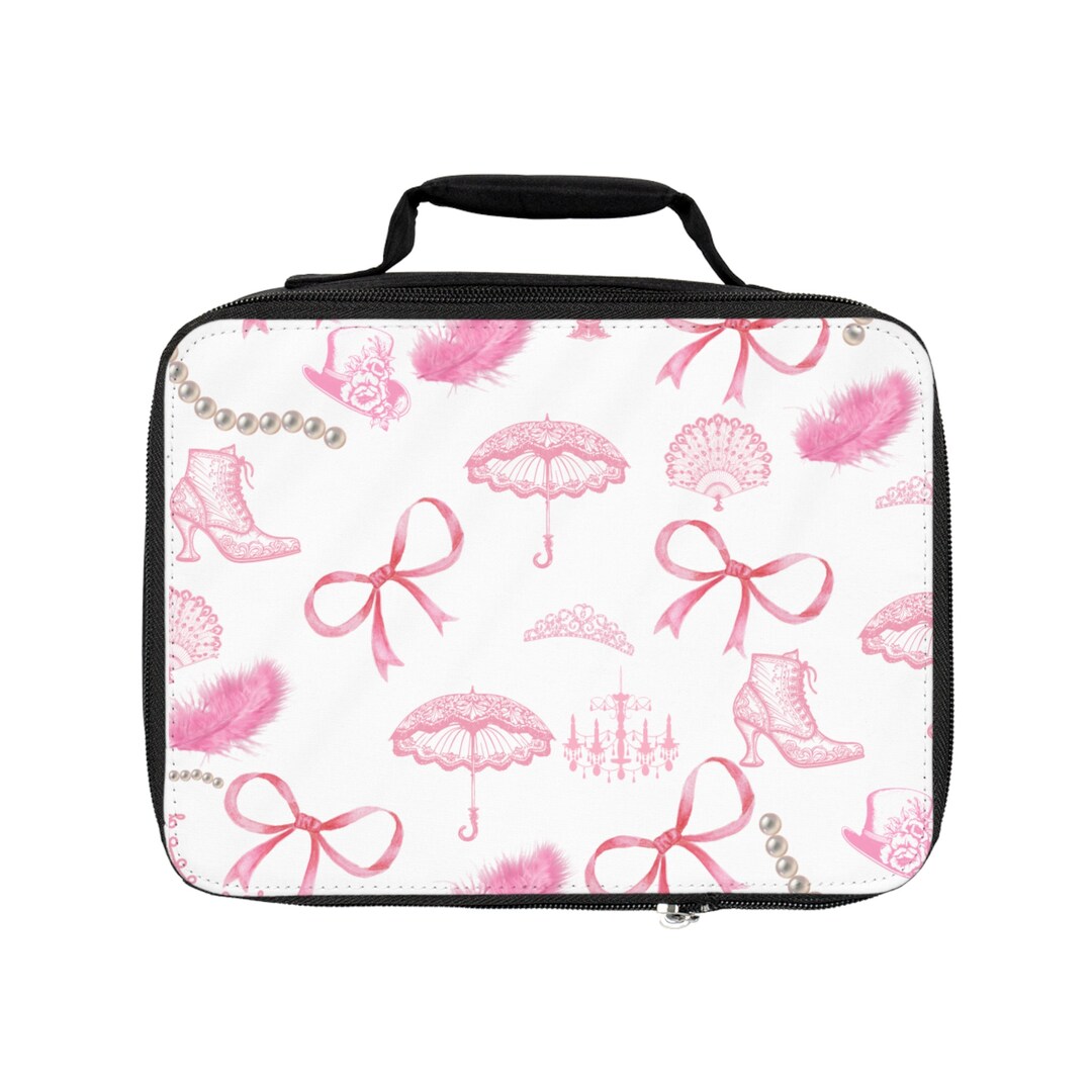Pink Victorian Coquette Bridgerton Style Lunch Bag - Etsy