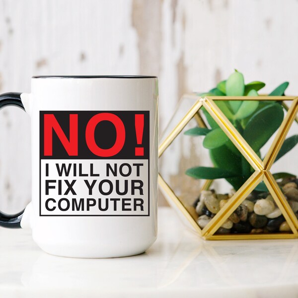 Computer Mug - Etsy