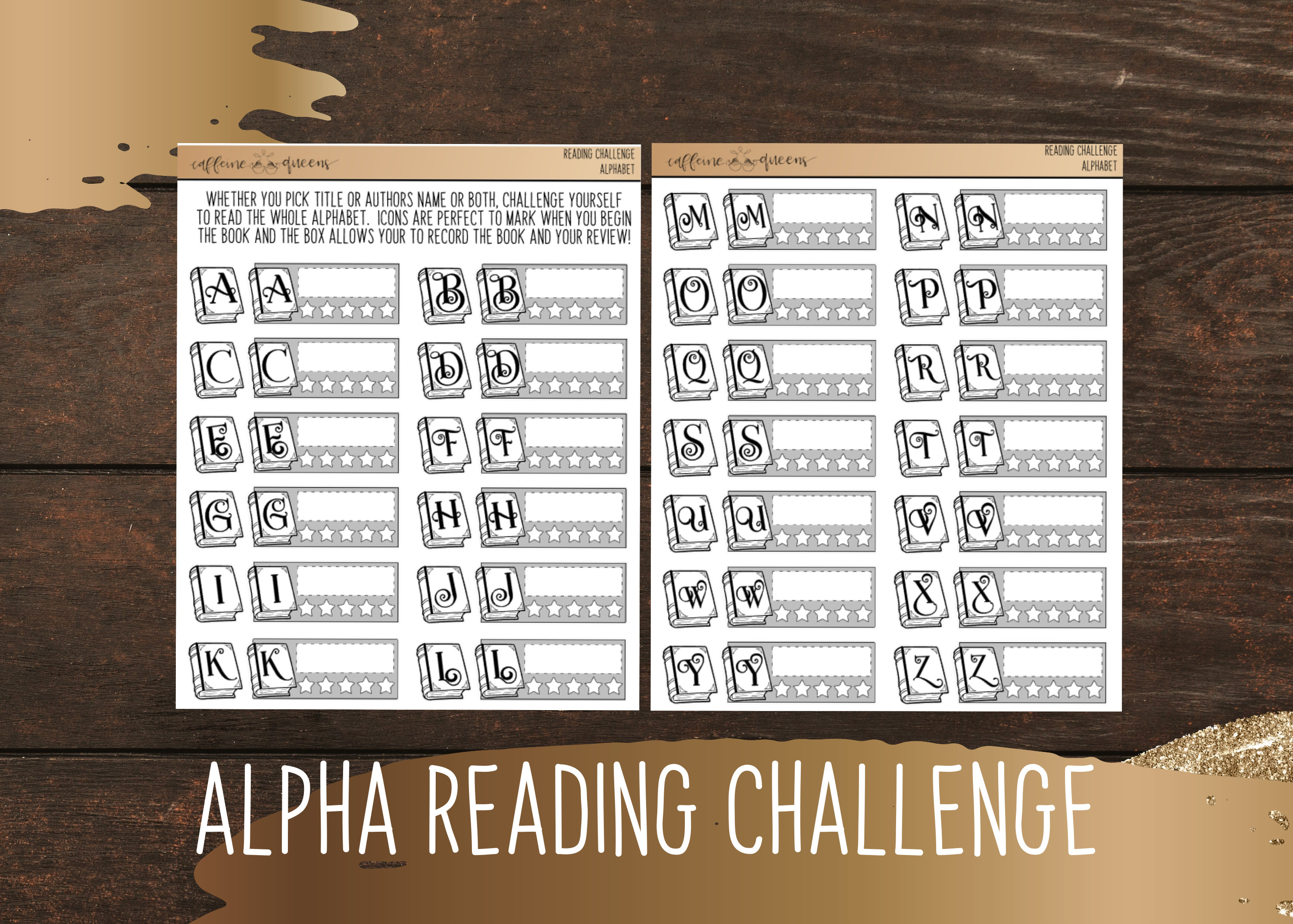Reading Challenge | Planning Stickers - Etsy