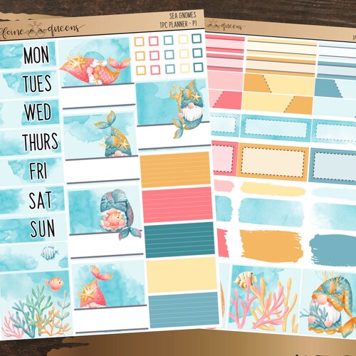 Garden Gnomes Weekly Planning Kit - Etsy