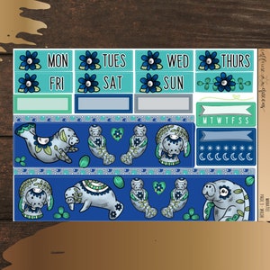 Manatee Weekly Planning Kit - Etsy