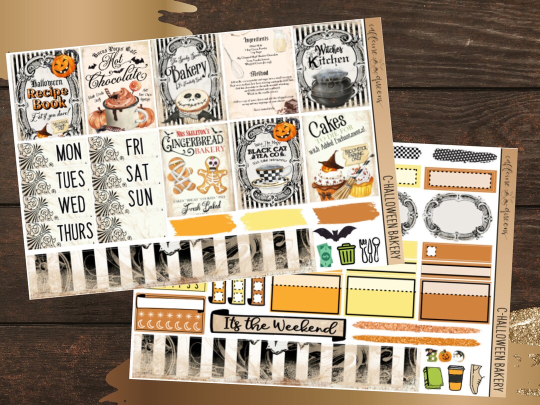 Halloween Bakery | Cousin Kit - Etsy