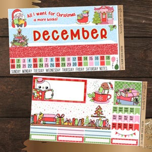 Bookish Months | Vertical Planning Monthly Kit Bundle - Etsy