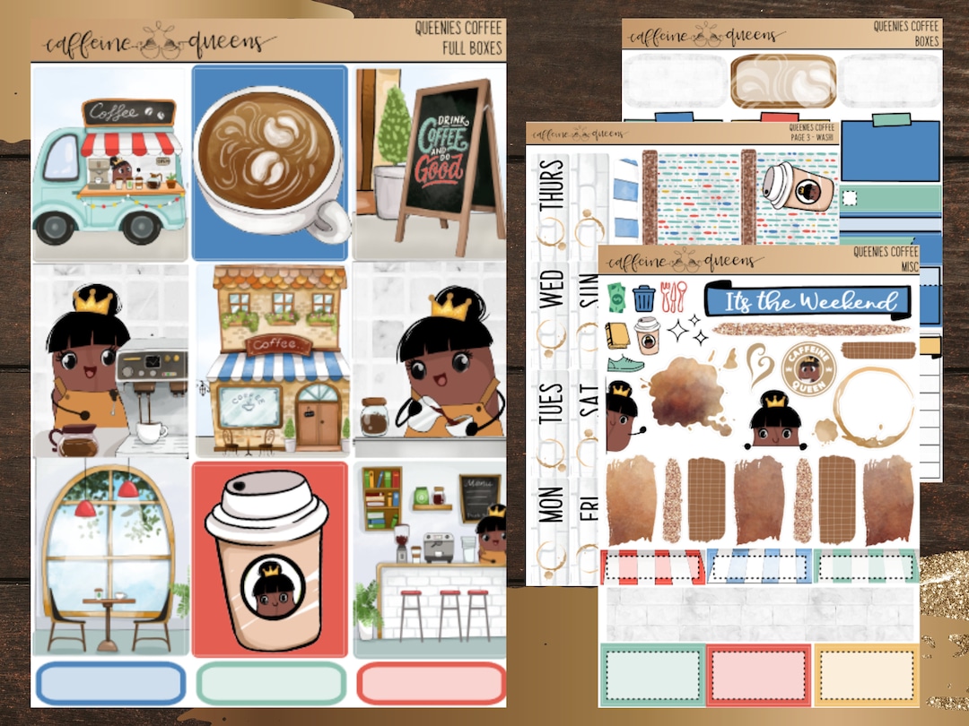 Queenie's Cafe | Essential Planning Kit - Etsy