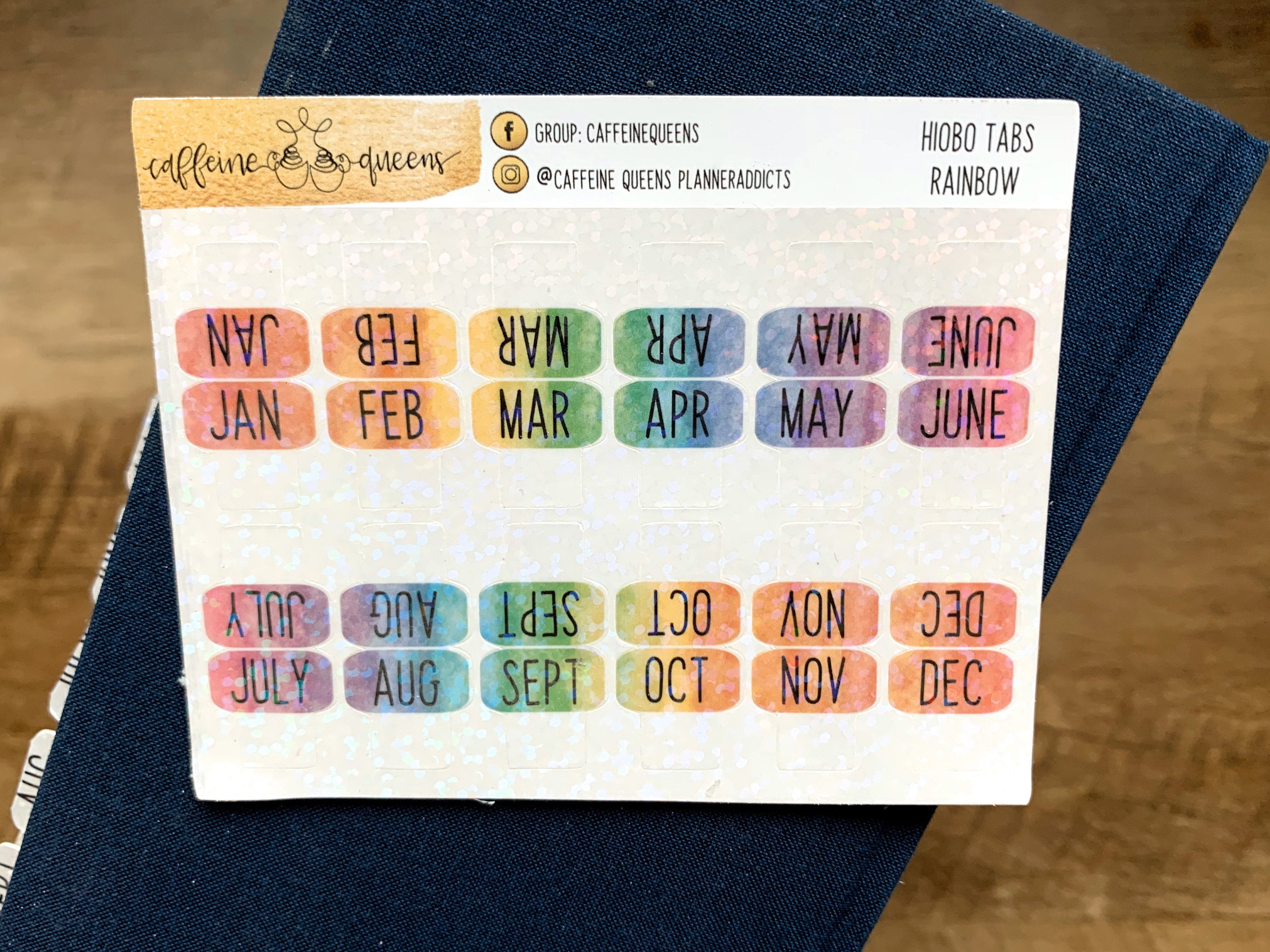 Monthly Divider Tabs Planning Stickers Accessories | Etsy