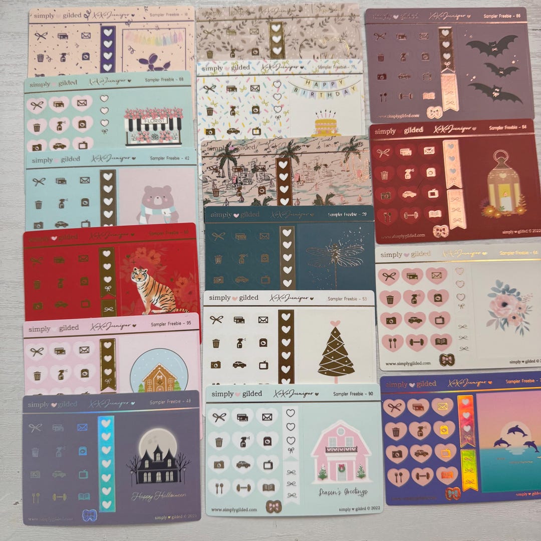 Simply Gilded Freebie Pack - Etsy