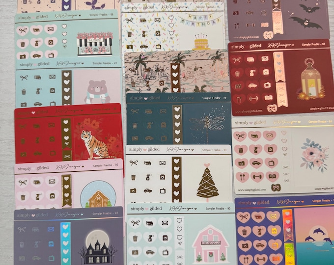 Simply Gilded Freebie Pack - Etsy