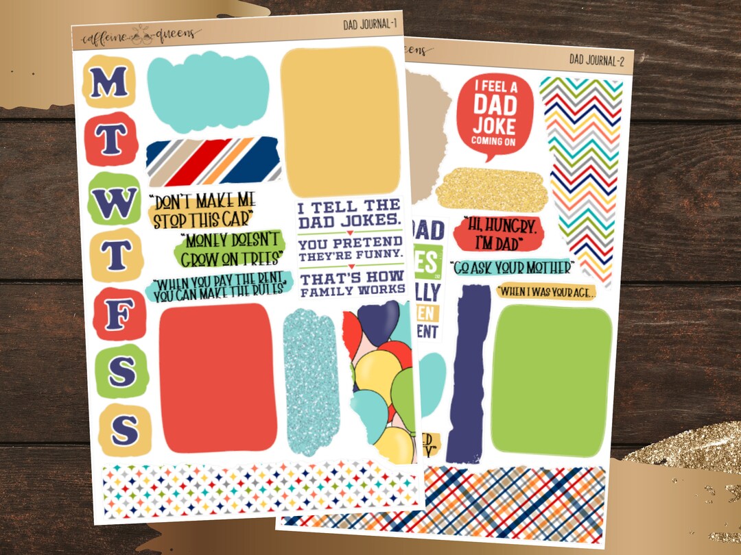 Dad Jokes Journaling Kit - Etsy