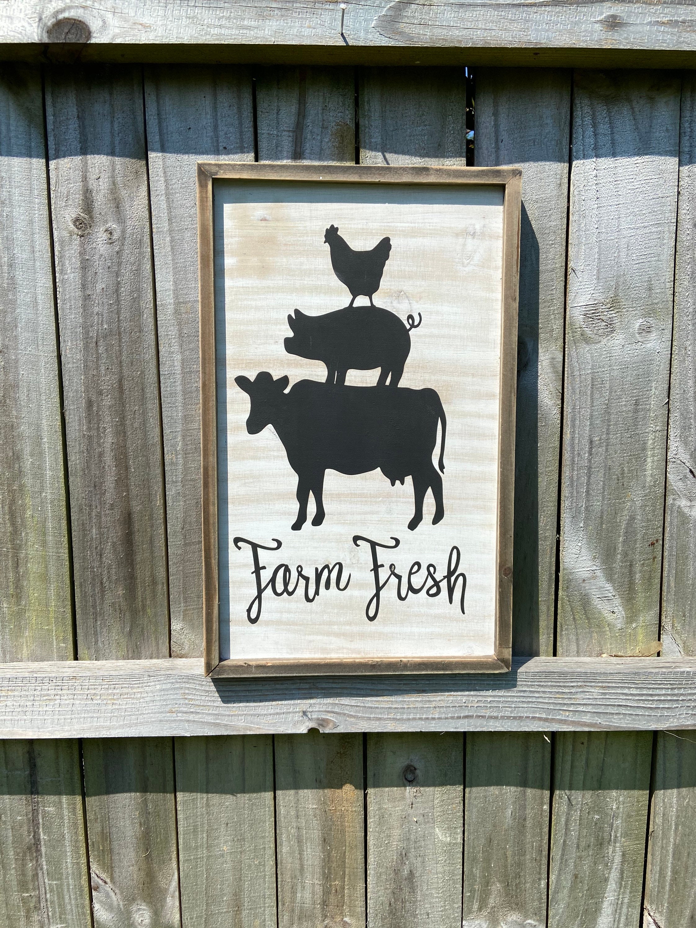 Farm Fresh Wall Decor - Etsy
