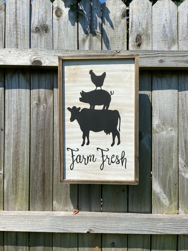 Farm Fresh Wall Decor - Etsy