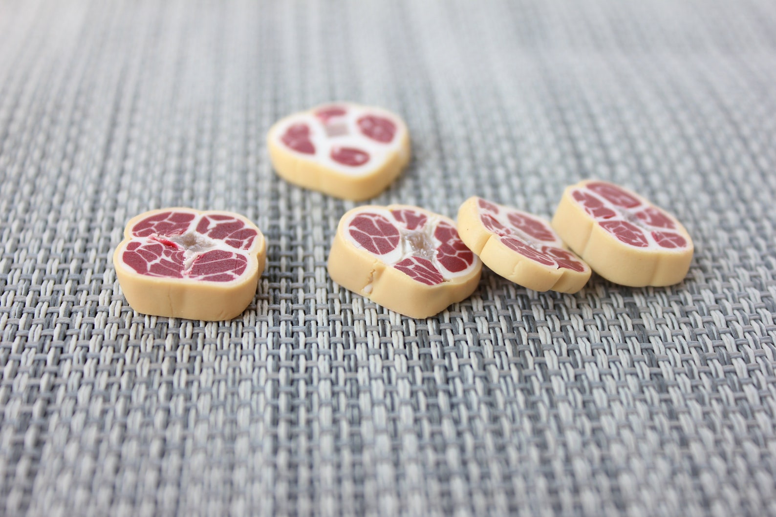 Steak Meat Miniature From Polymer Clay Educational Toy for | Etsy