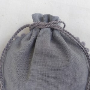 100 Cotton Drawstring Pouch Eco-friendly Pouch Reusable - Etsy