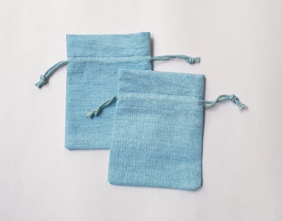 100 Cotton Drawstring Pouch Eco-friendly pouch Reusable | Etsy