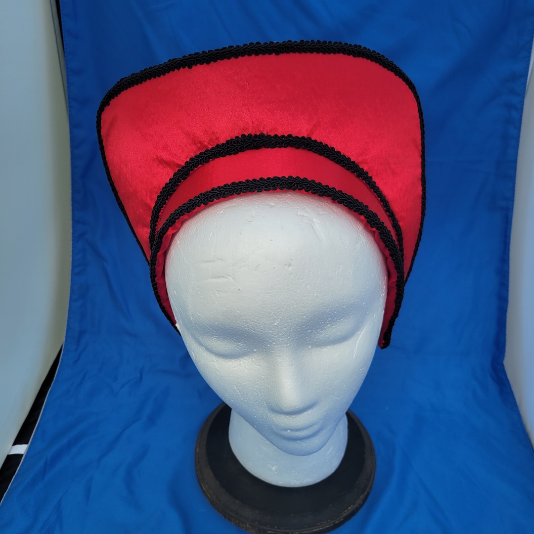 Red Square French Hood - Etsy