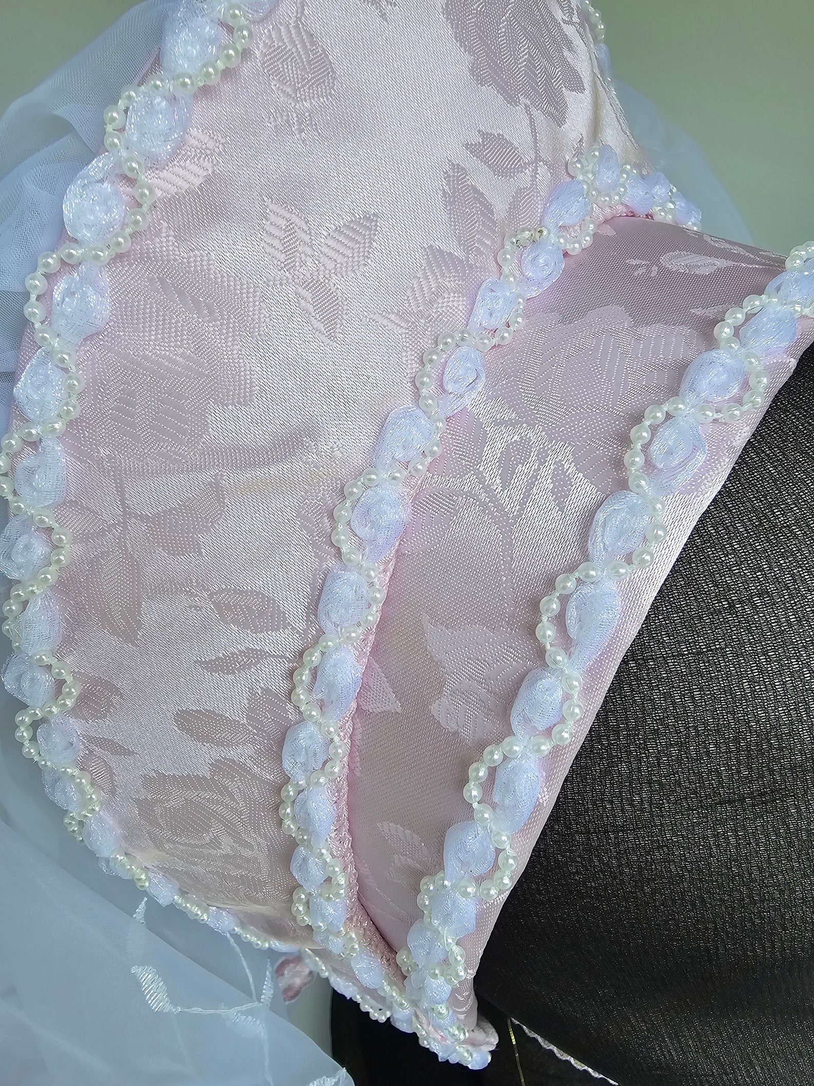 Pink French Hood With Veil - Etsy