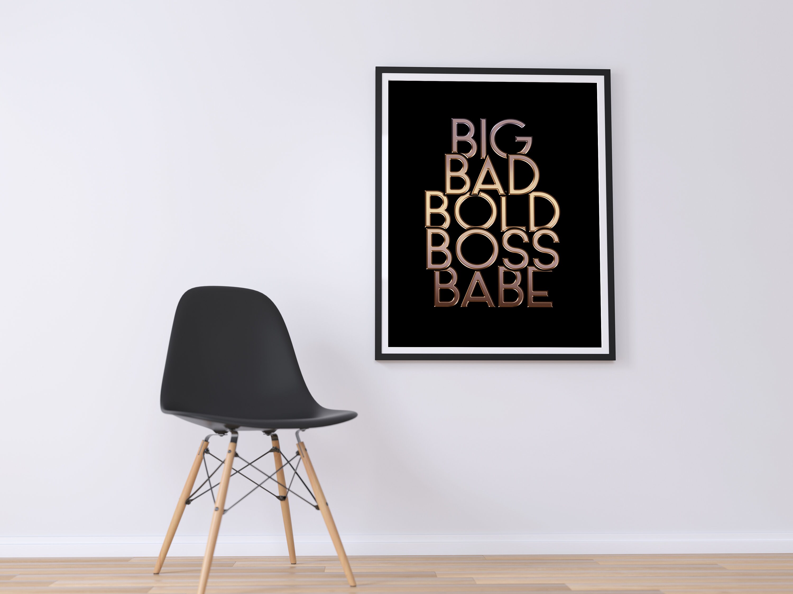 Boss Babe Poster Digital Download Girl Boss Poster - Etsy