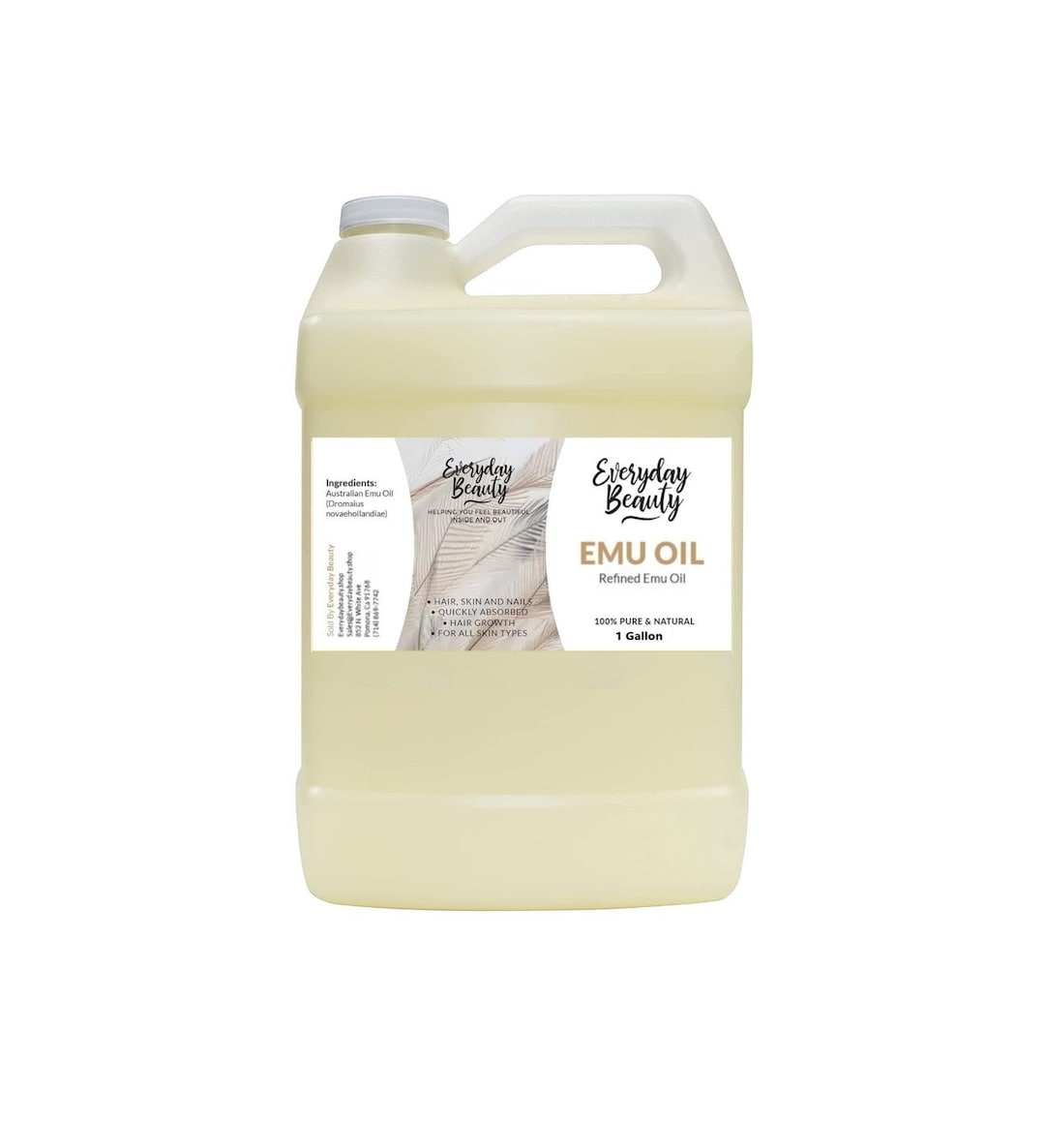 Pure Australian Emu Oil - All Natural 6X Refined for Face, Skin and ...