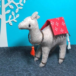 Camel Felt Pattern PDF, Desert Felt Animal Pattern, Hand Sewn Creations ...