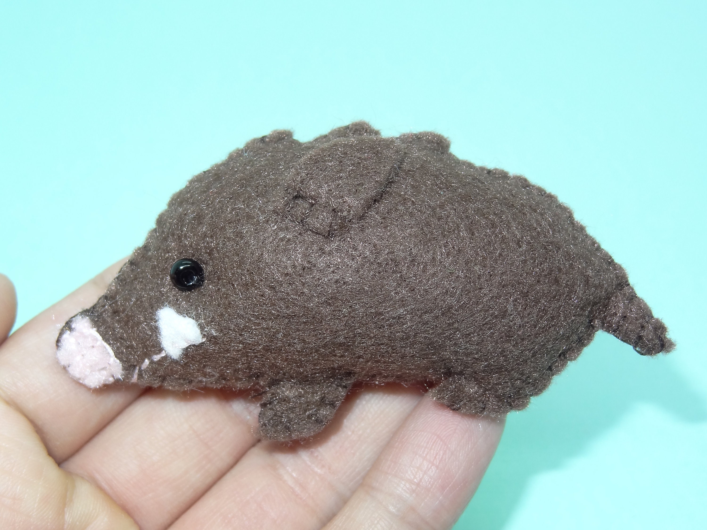 Wild Boar Felt Pattern PDF, Pig Felt Animal Pattern, Hand Sewn ...