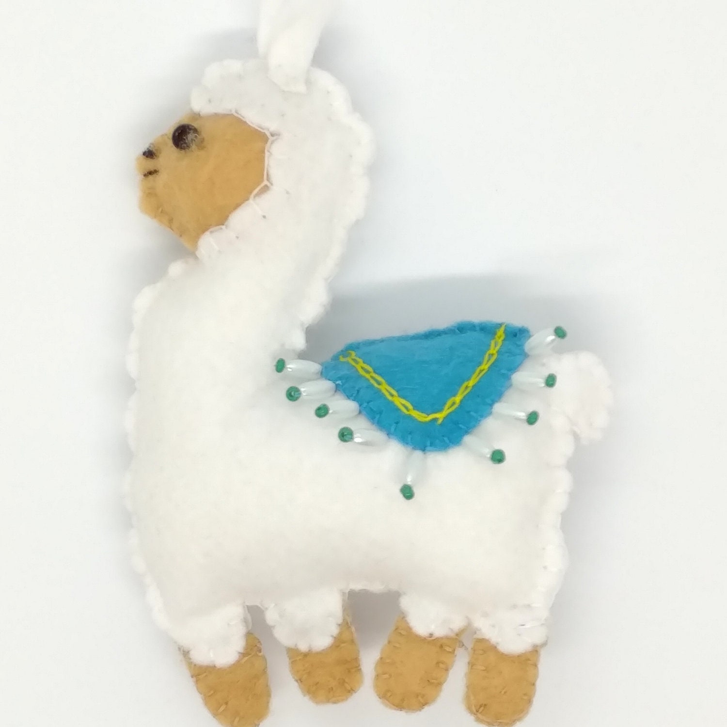 Alpaca Felt Pattern PDF, Fleece Felt Animal Pattern, Hand Sewn ...