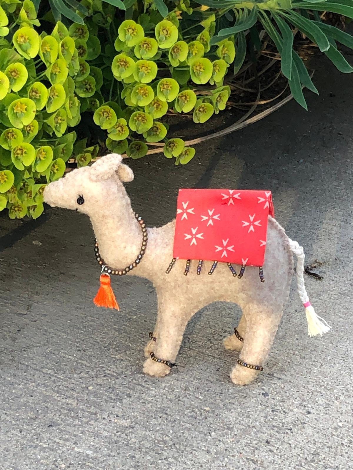 Camel Felt Pattern PDF Desert Felt Animal Pattern Hand Sewn - Etsy Ireland