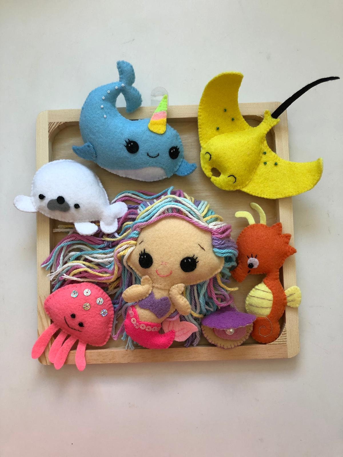 Marine Life PDF Sewing Pattern Package| Marine Bundle - Etsy