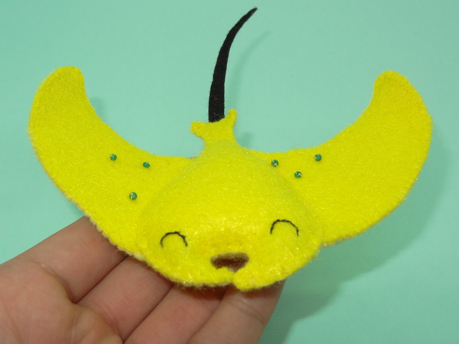 Manta Ray PDF Pattern, Marine Animals, Sharks, Felt Animal Sewing ...