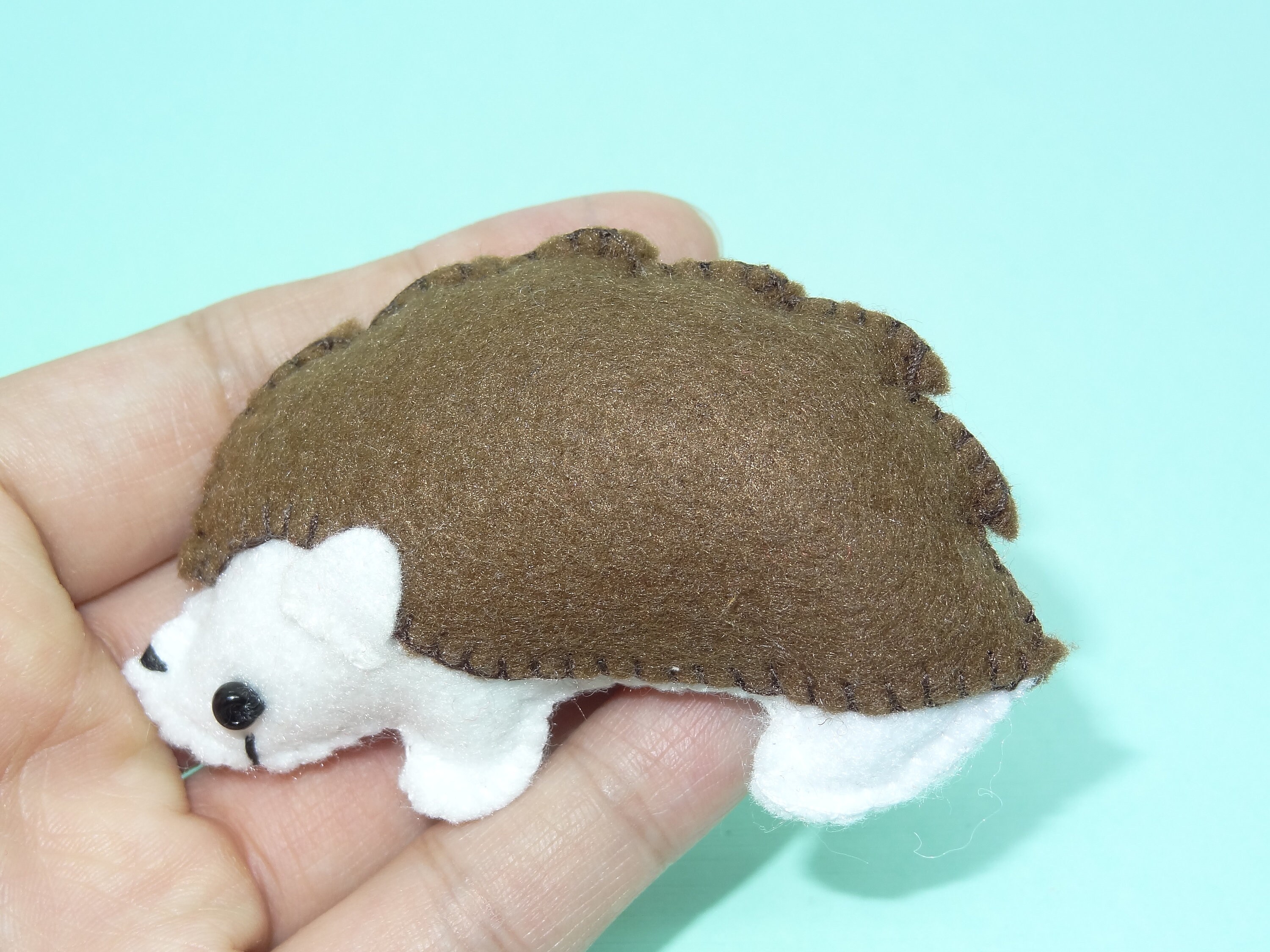 Hedgehog Felt Pattern PDF, Pet Felt Animal Pattern, Hand Sewn Creations ...