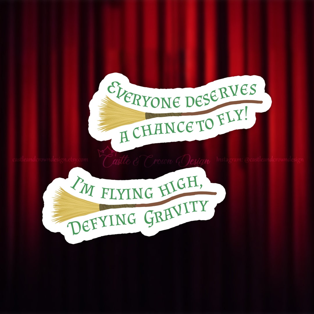 Elphaba's Broom chance to Fly and defying Gravity Wicked Inspired ...