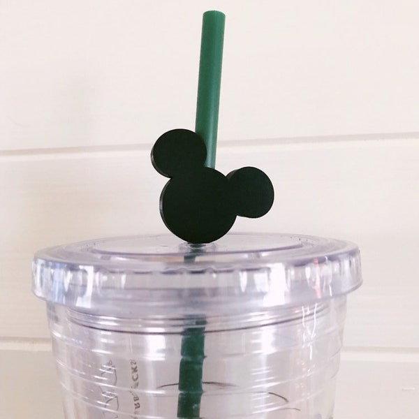 Mickey Mouse Straw Topper - Etsy