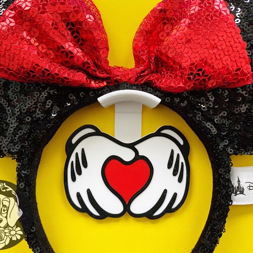 Love Hands Mouse Wall Hook Mouse Ear Display - Etsy