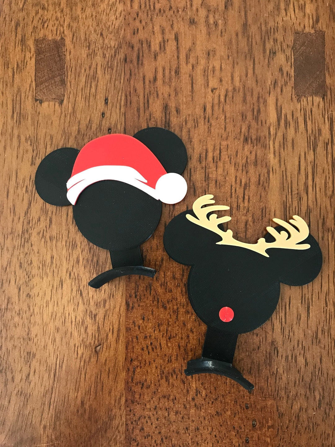 Christmas Mouse Inspired Ear Display Wall Hook, Mouse Ears Display ...