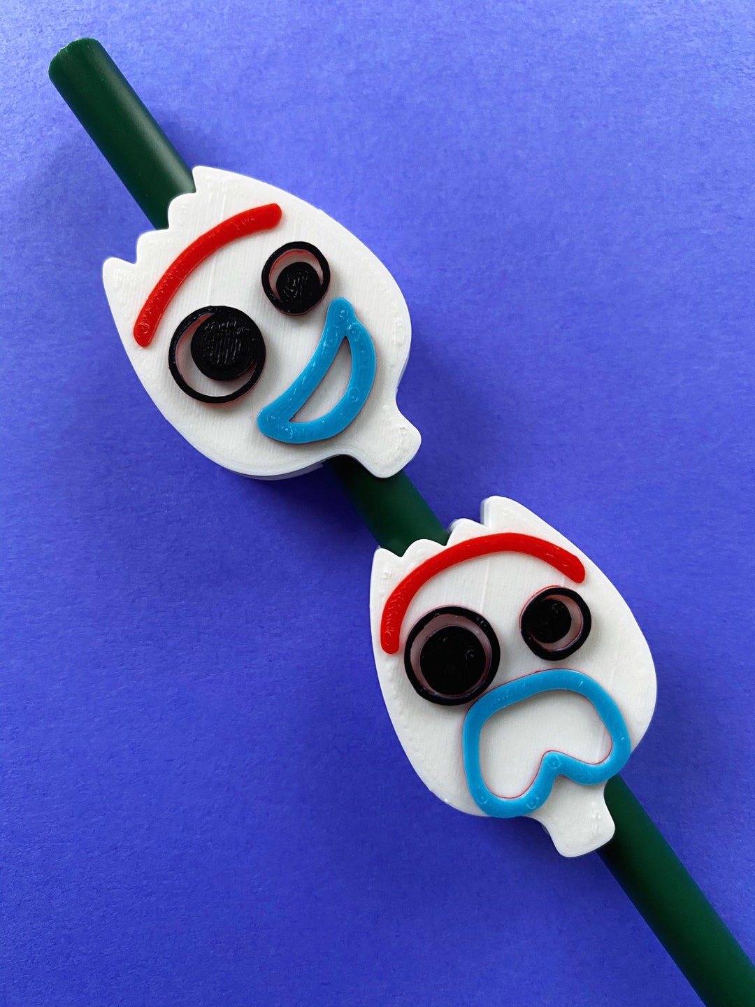 2 Emotion Spork Double Sided Straw-kick, Straw Sliders, Straw ...