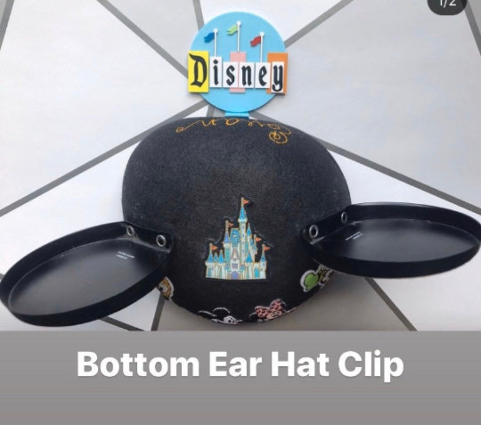 Retro Hooks Mouse Ears Display | Etsy