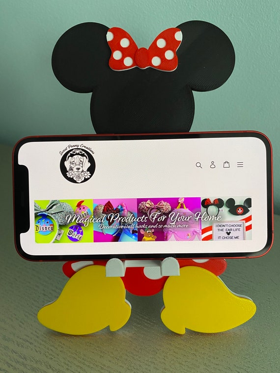 Girl Mouse Phone Stand | Etsy