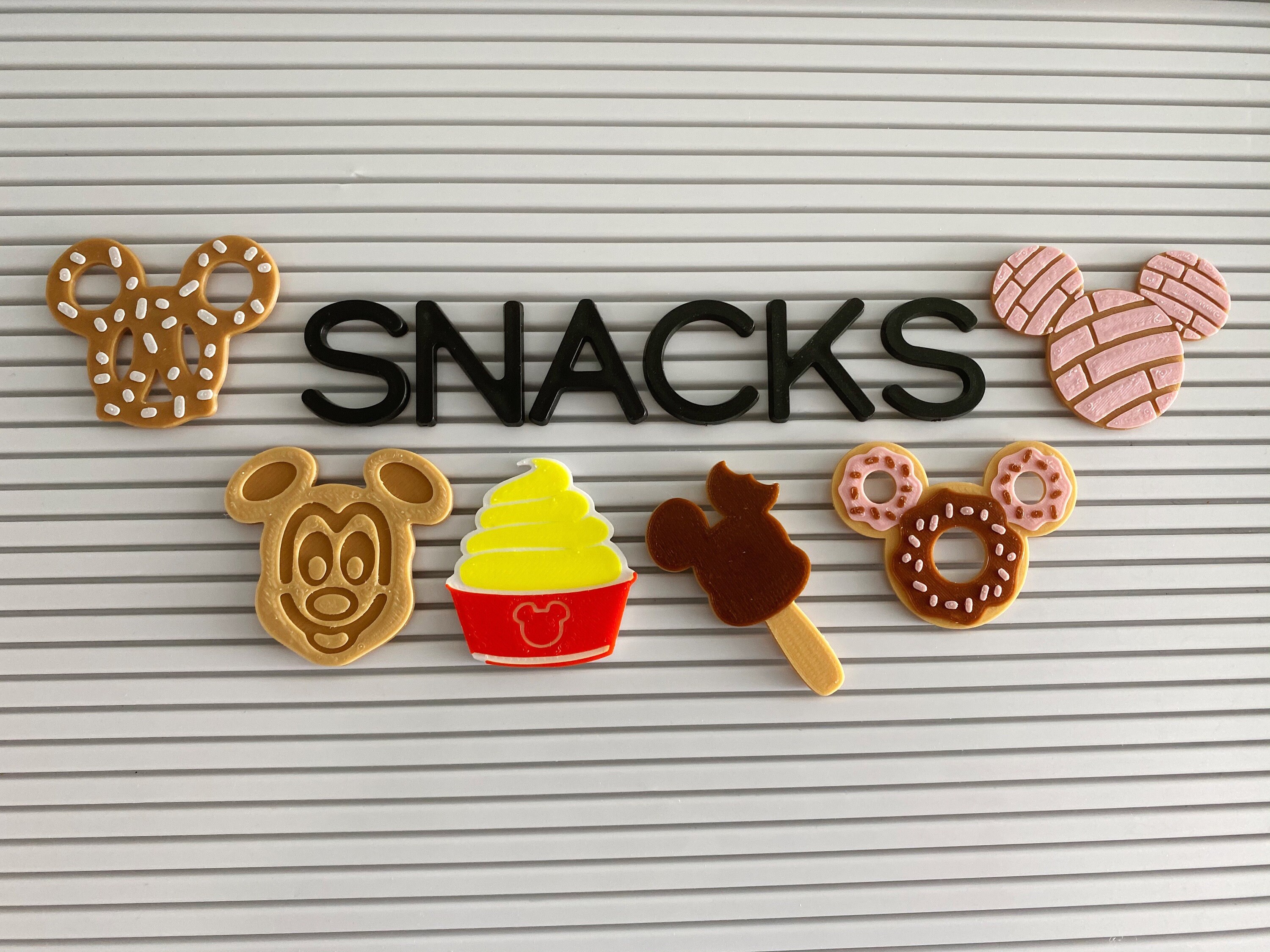 Snacks Letter Board Accessories and Icons - Etsy
