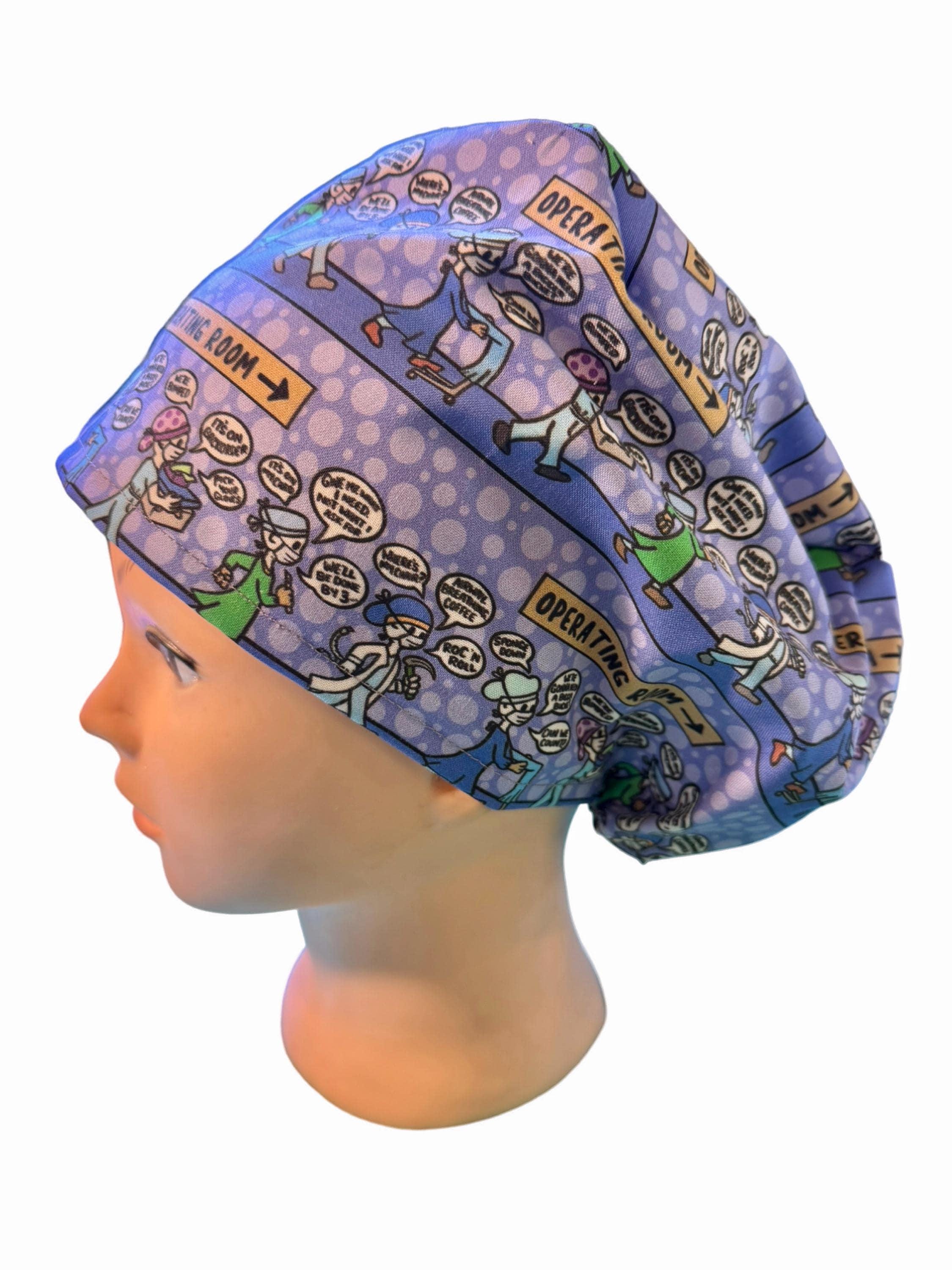 Operating Room Walk Scrub Cap | Satin Lined Options - Etsy
