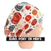 Rad Tech Scrub Hat Radiology X-ray Scrub Cap Satin Lined Option Euro ...