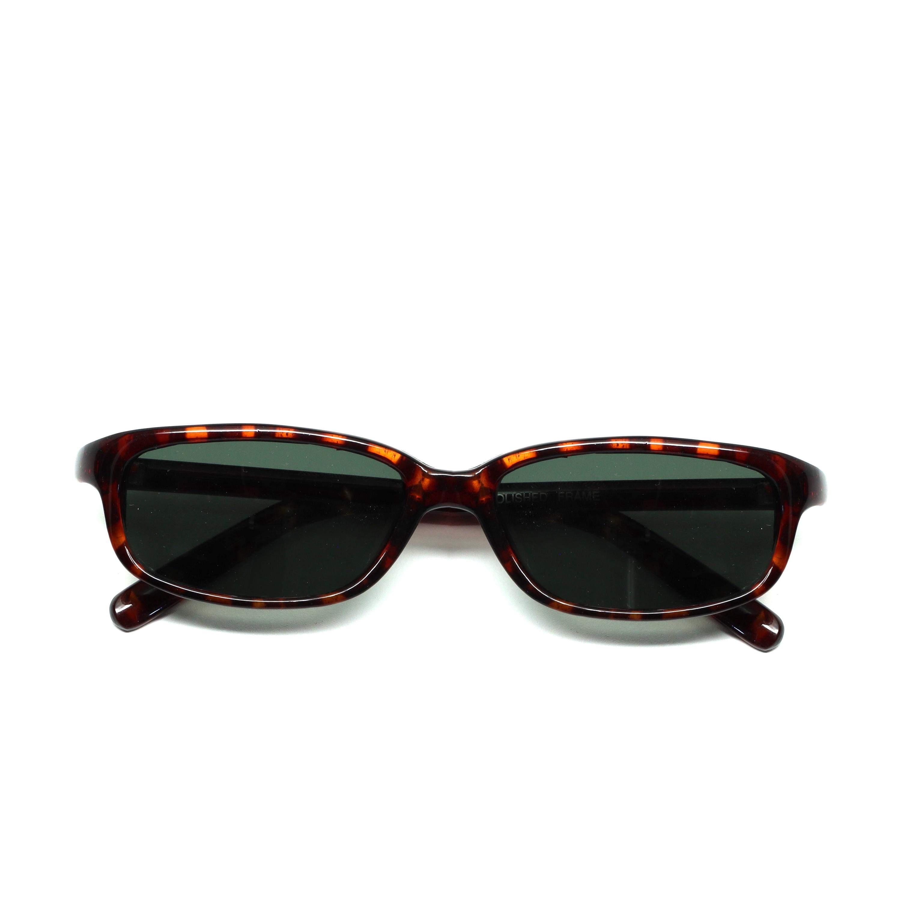 90s Deadstock Tortoise Rectangle Mod Authentic Vintage Sunglasses - Etsy