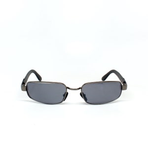 Vintage Late 90s Matrix Style Deadstock Silver Wire Rectangle Frame ...