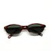 Authentic Vintage 90s Tortoise Small Browline Frame Sunglasses - Etsy