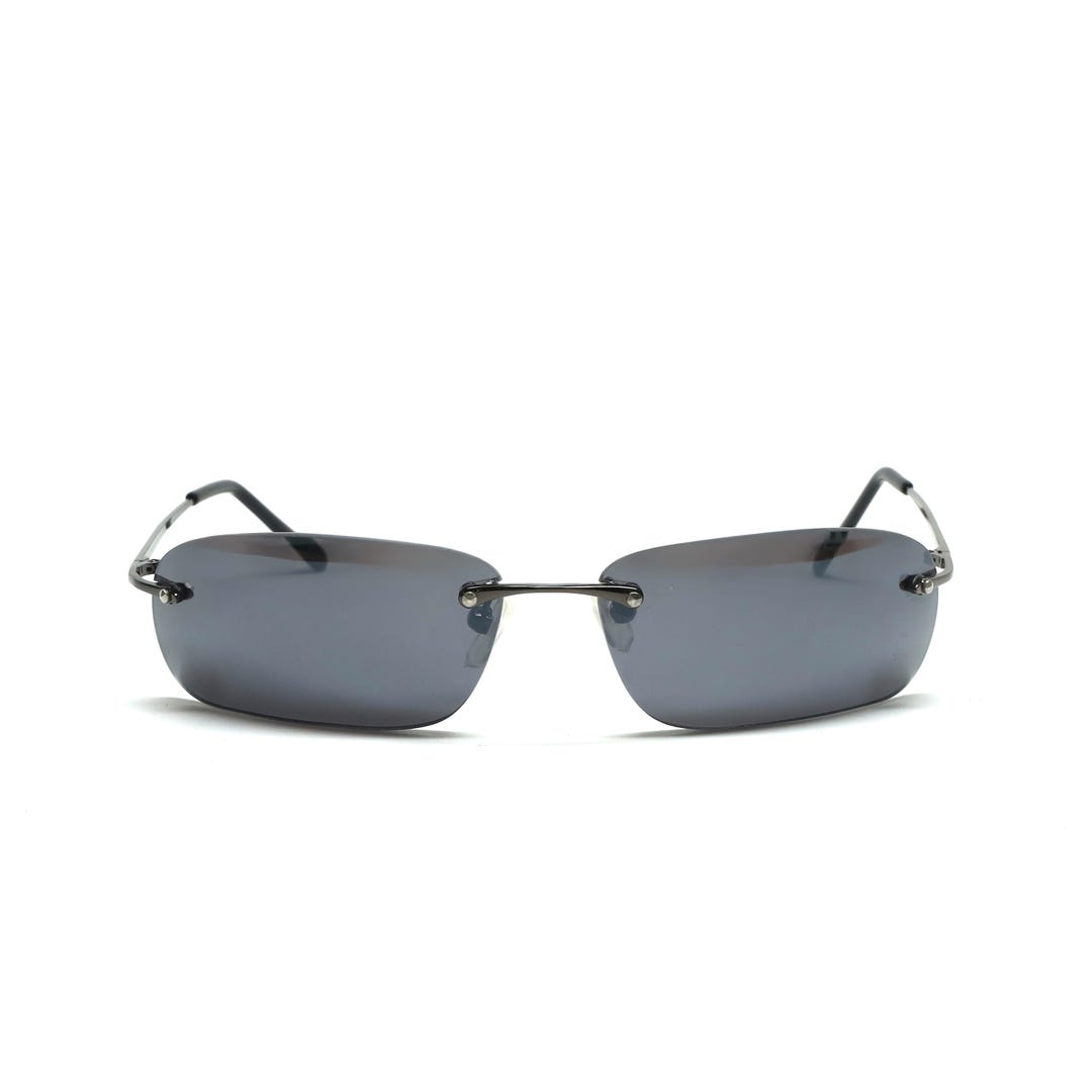 Vintage 1990s Enter the Matrix Neo Black Oval Deadstock Sunglasses - Etsy