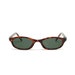 Authentic Vintage 90s Tortoise Small Browline Frame Sunglasses - Etsy