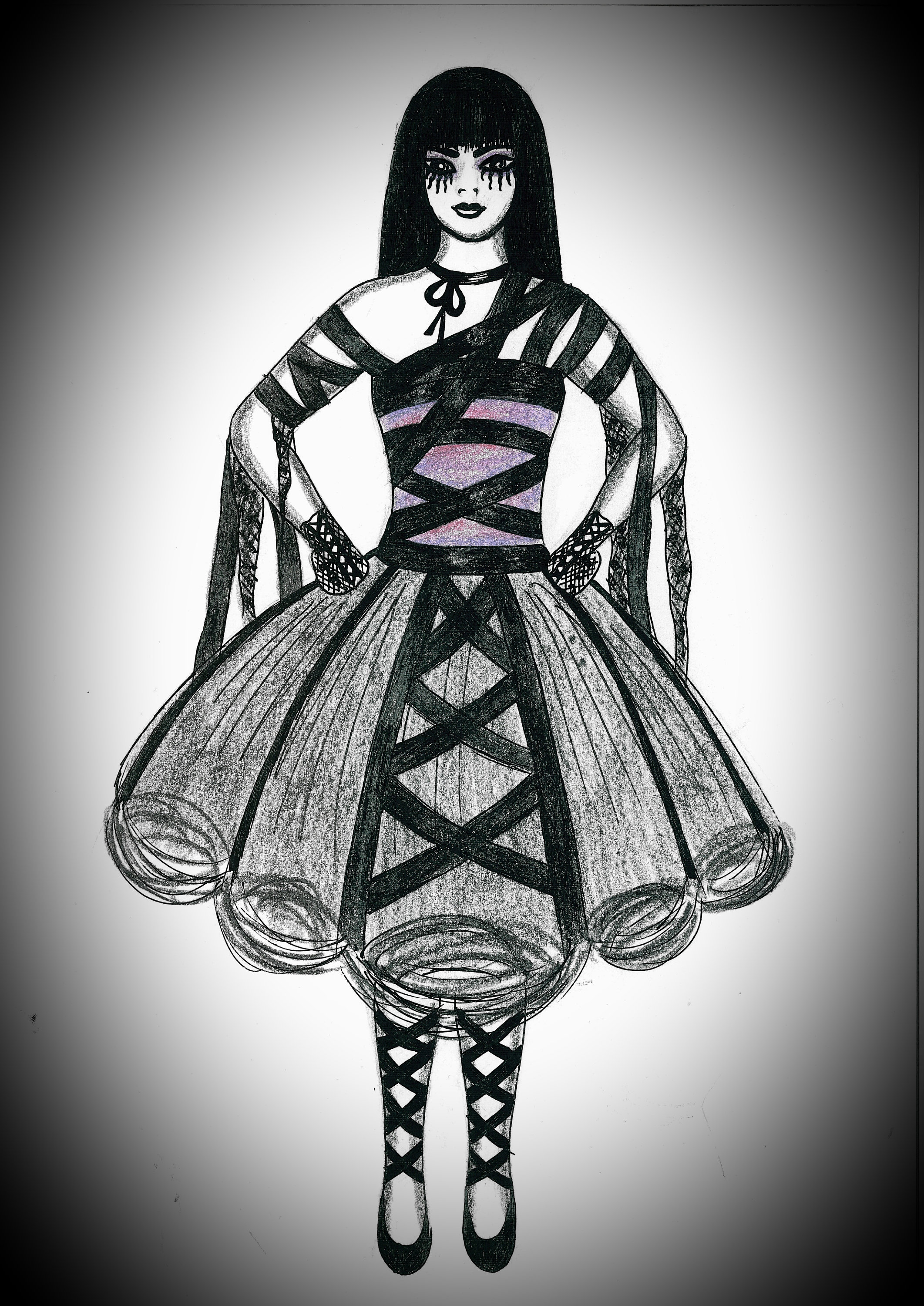 Amy Lee Gothic Dress