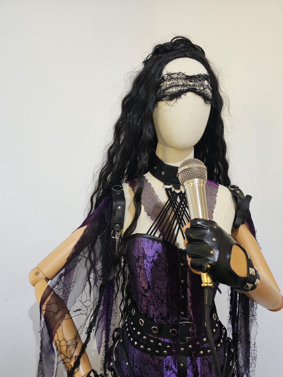 Amy Lee Evanescence Going Under Inspired Corset Tattered Gothic Goth ...